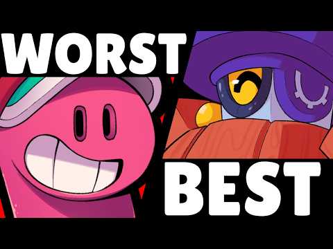 (V41) Ranking EVERY Brawler from WORST to BEST! | Pro Tier List 2024