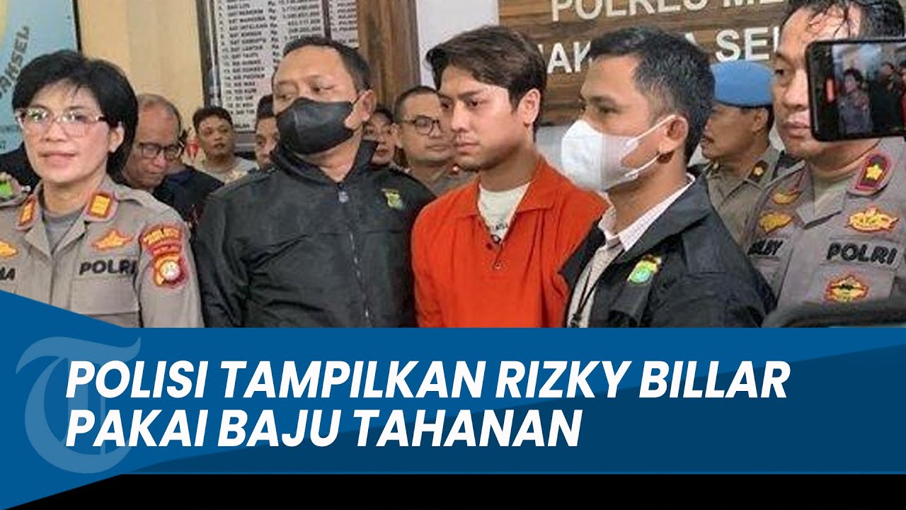 PAKAI BAJU ORANYE! Rizky Billar Resmi Ditahan Atas Dugaan KDRT Lesti Kejora