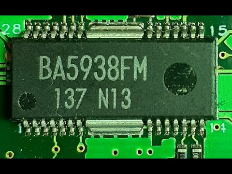 HOW TO CONNECT CD ROM DRIVER IC BA5938FM WITH REVERSE