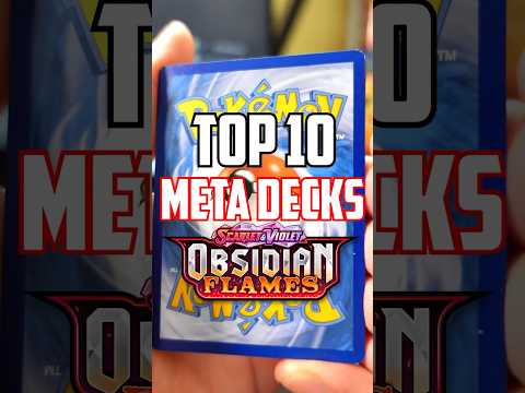 Top 10 Best Pokemon Card Decks! #obsidianflames #pokemontcg