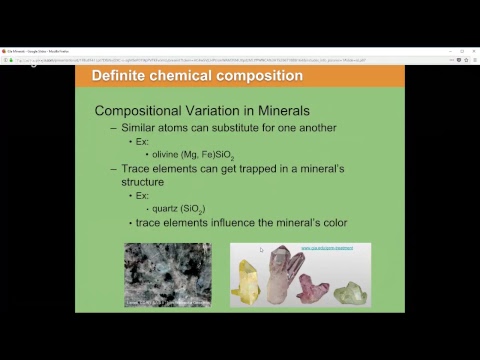 03 - How do you define a mineral?