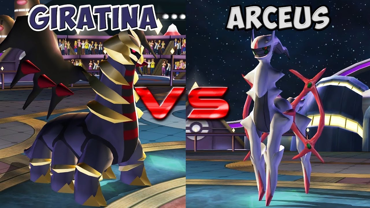 Pokemon battle revolution - Giratina vs Arceus