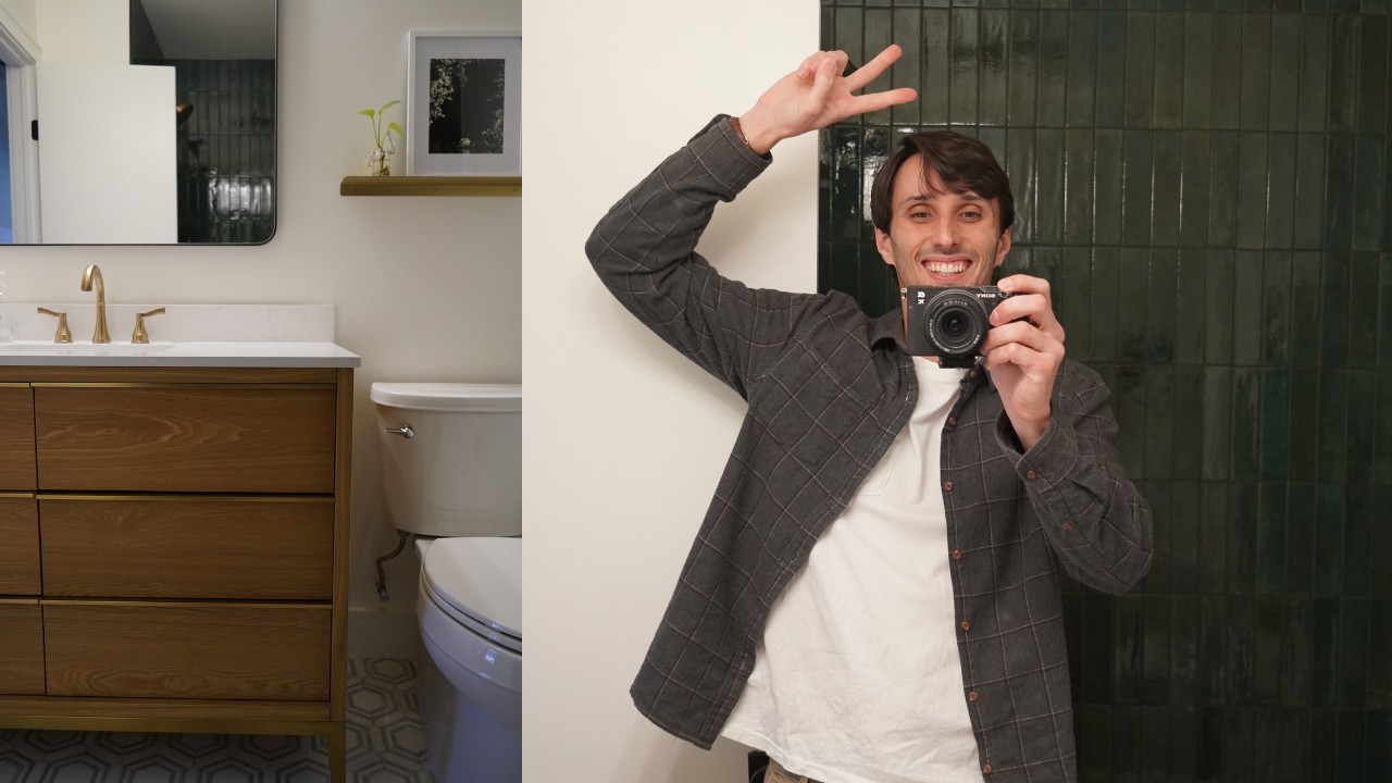 Renovating my 70s bathroom by myself - start to finish!