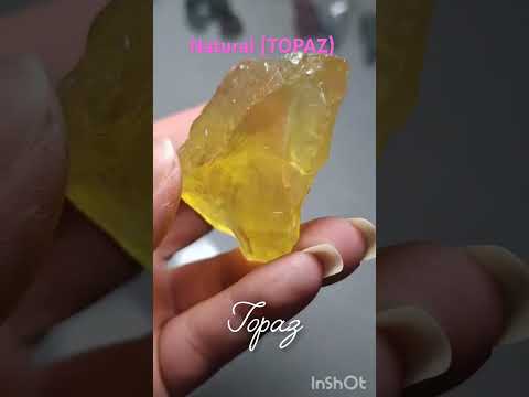 Natural✨Rough (YELLOW TOPAZ)from (SRI LANKA)🇱🇰@gemstonesdesires6445(Pls Like & Subs)My YouTube▶️