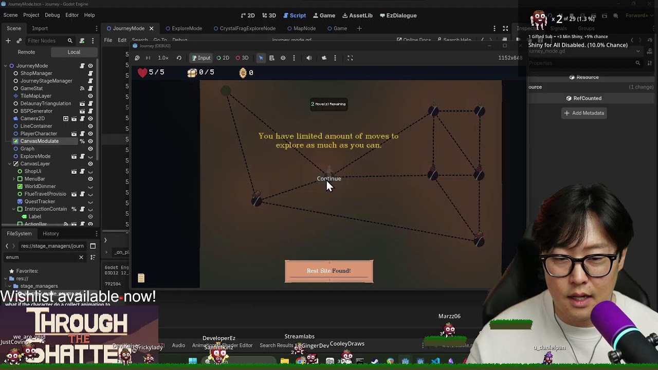 [Live] Indie Dev on Godot | Wishlist 