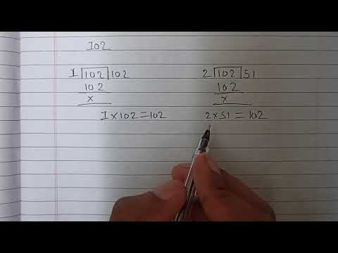 factors of 102