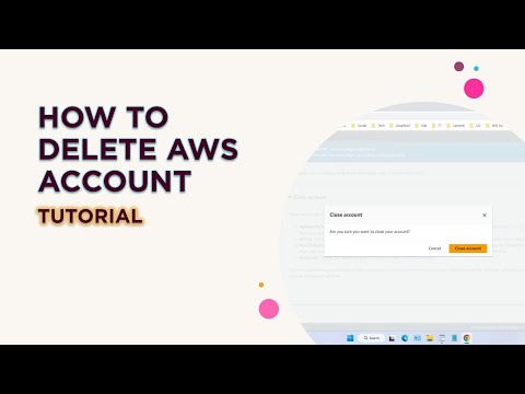 How to Delete AWS Account