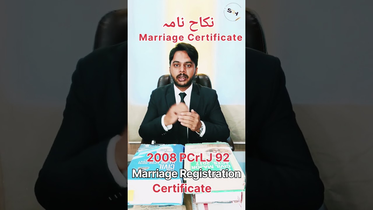 Marriage Registration Certificate. #breakingnews #advocate #learnlaw #registration #marriage