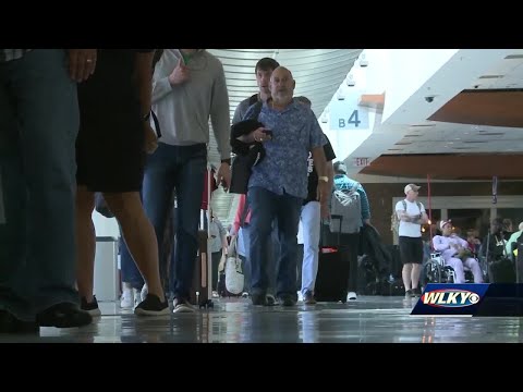 Departure Sunday: Louisville airport prepares for record number of passengers following Kentucky ...