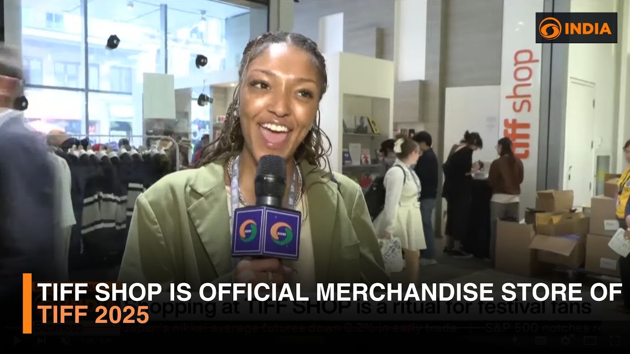 TIFF Shop is official merchandise store of TIFF 2025 | DD India