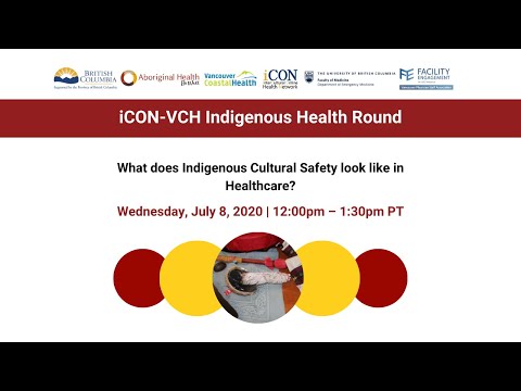 What does Indigenous Cultural Safety look like in Healthcare? | July 8th, 2020 (Event Replay)