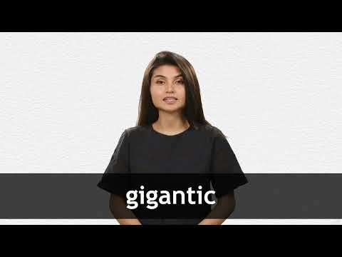 How to pronounce GIGANTIC in American English