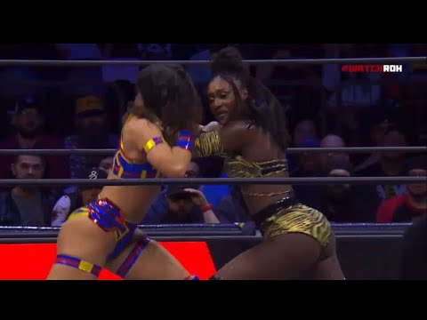 🔥 Queen Aminata vs J-ROD 2/15/24 #womenswrestling #wrestling