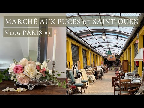 Paris VLOG #3/ St Ouen Flea Market /Antique Market in Paris/ Biron / Jules-Vallès