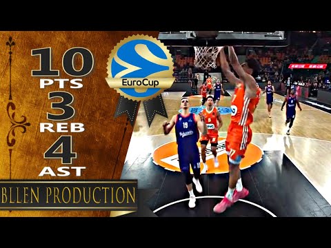Ben Saraf ('06) - 10 Pts, 4 Ast Highlights|ratiopharm Ulm vs Bahcesehir College Istanbul|2024.11.13