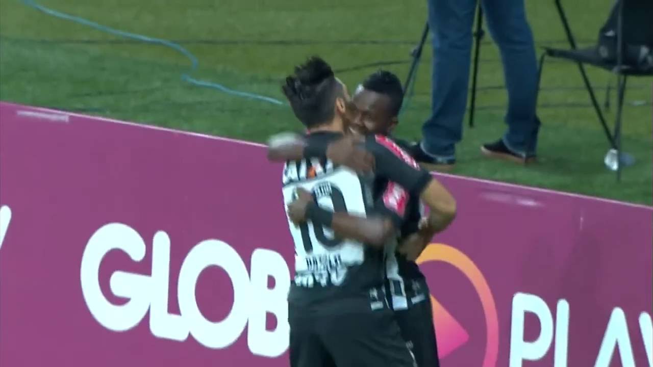 Gol Cazares Atlético MG 2 x 0 Corinthians - Campeonato Brasileiro 2016