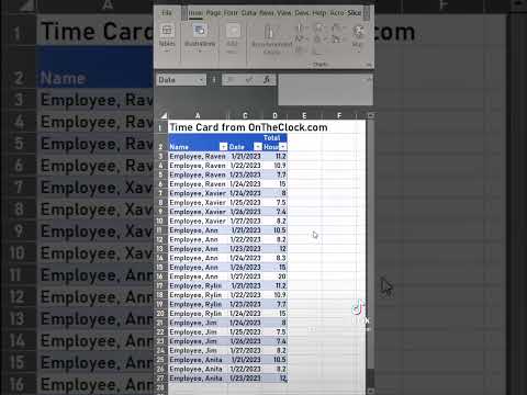 Excel tip to make a dashboard in 30 seconds