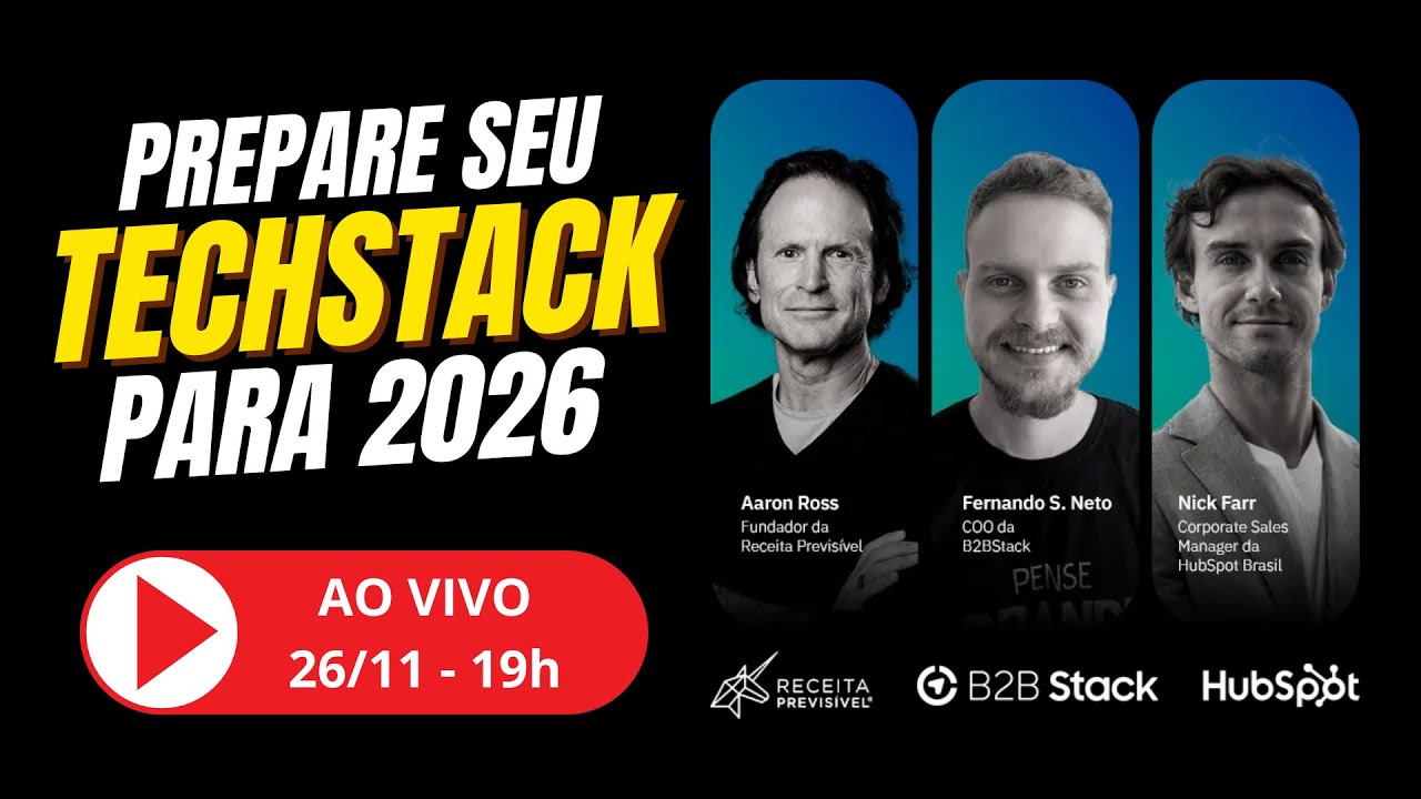 Como Montar seu Tech Stack para 2026: Guia de Marketing, Vendas e CX (com HubSpot)