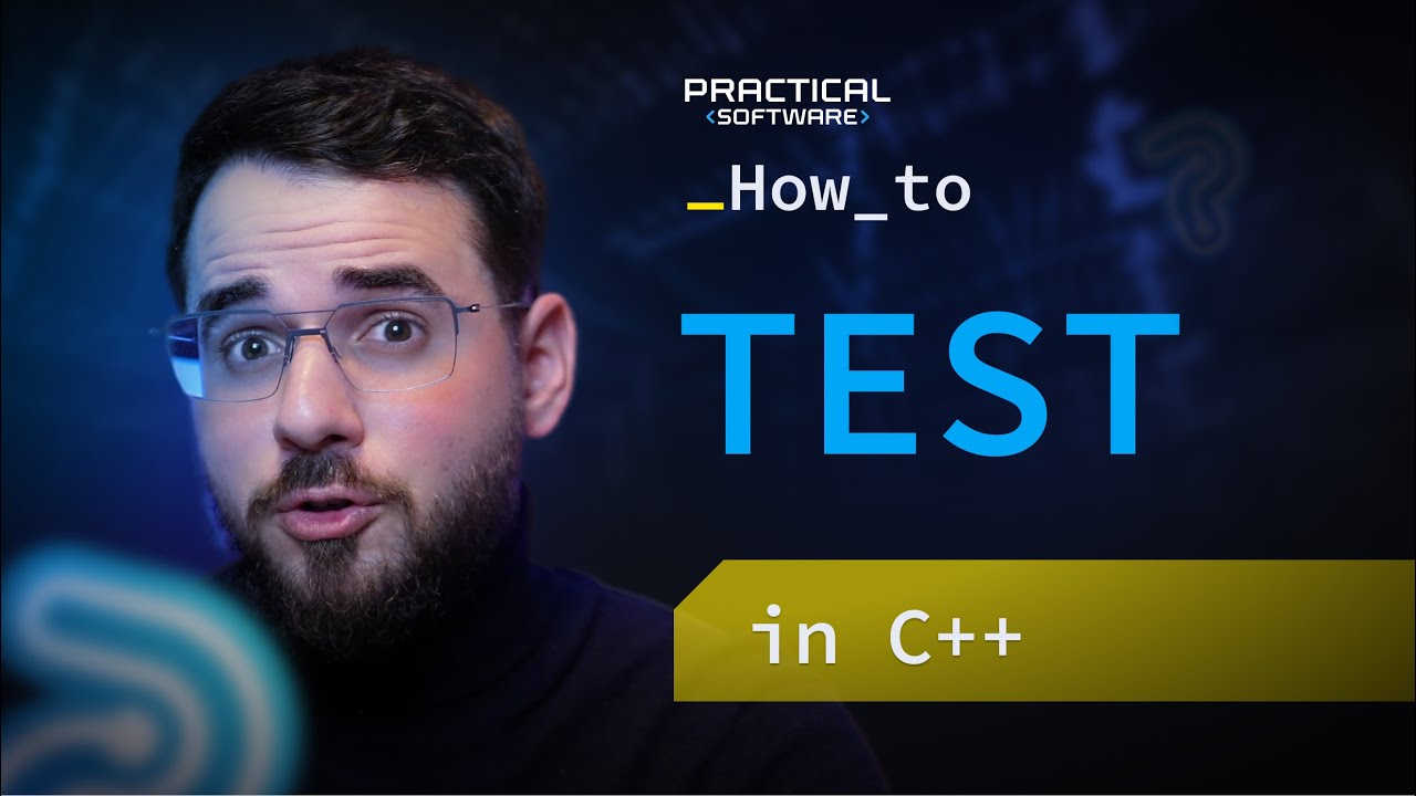 How to: Software testing with C++ (+ github actions)