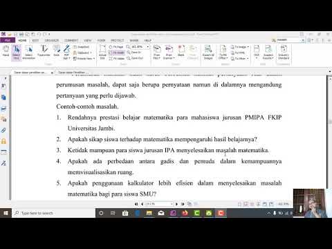 Masalah dalam Penelitian Pendidikan Matematika