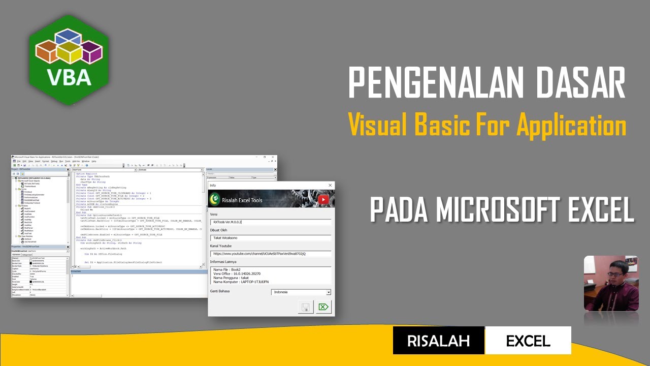 2 Jam Belajar Pemrograman Visual Basic Dasar