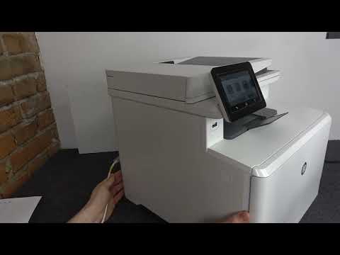 How to get Hp LaserJet Pro online / How to connect Hp Color LaserJet Pro to the network