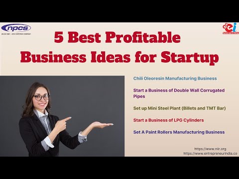 5 Best Profitable Business Ideas for Startup – Niir Project Consultancy ...