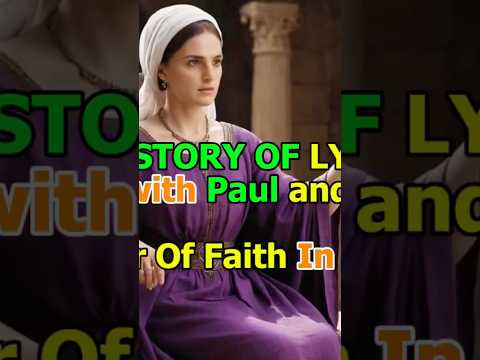 THE HIDDEN TRUTH STORY OF LYDIA Encounter with Paul and the Gospel | Bible Stories