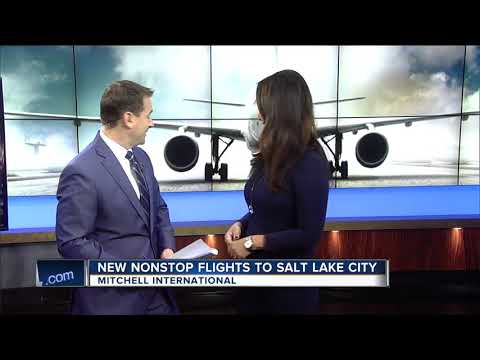 New nonstop flights from Milwaukee to Salt Lake City