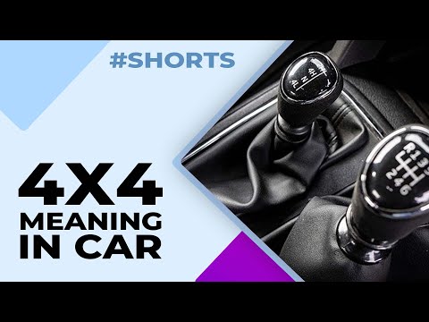 4x4 Meaning in Car #Shorts #YouTubeShorts #CarlessTechy