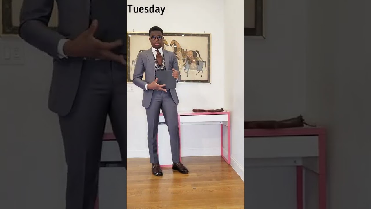 A Dapper Look for Everyday of the Week