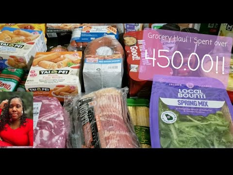 LARGE GROCERY HAUL!! MULTIPLE STORES!!