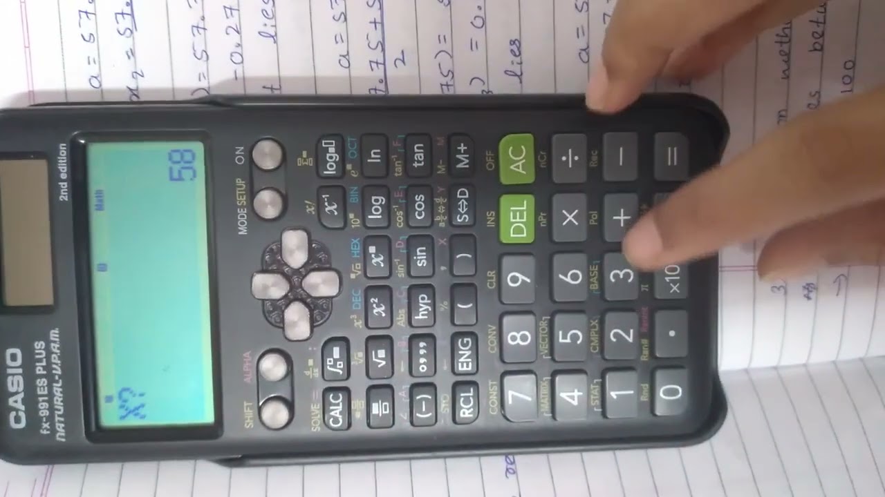 calculator method to solve bisection equation