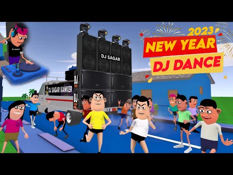 Kala Kaddu Comedy || New Year Dj 2024 || New Year Dj Song 2024 || Dj Sagar Cg || Dj Song 2024 || Dj