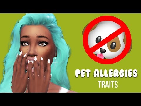 ALLERGIC TO FUR TRAITS and MORE! MOD | The Sims 4 Mods