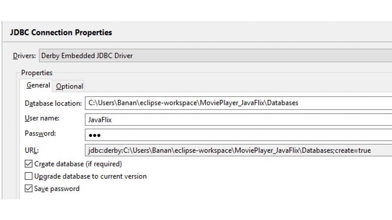 Schema not found after executing query on derby DB