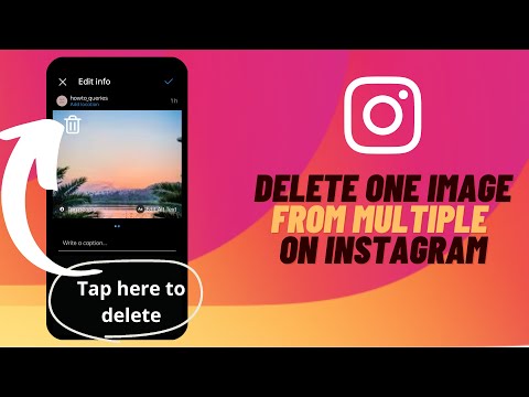 How to Delete One Post From Multiple on Instagram