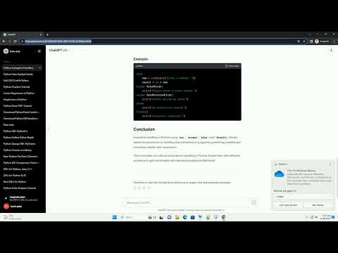 exception handling in python w3schools