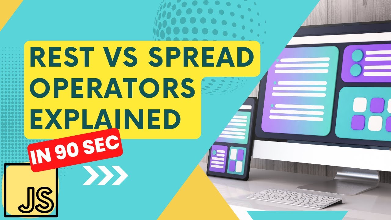 JavaScript Rest vs Spread Operators Explained in 90 Seconds | Quick #JavaScript #Tutorial