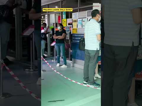 Malaysia Driving License Process | Full video on @manikmalaysia