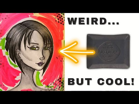 I had NO idea WHAT this was 🤷♀️ I'm SO GLAD I tried it in my MIXED MEDIA ART JOURNAL!!!