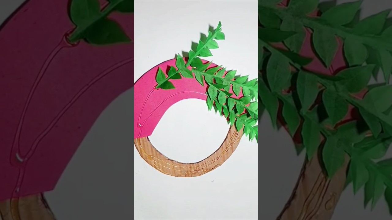 New wall decor flower tutorial #diy #art #viral #fps