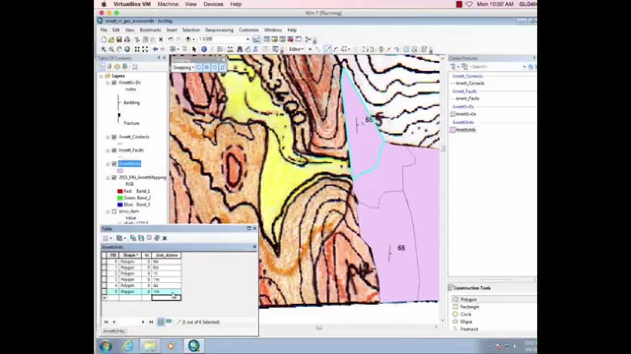 Geologic Map Compilation 4: Units