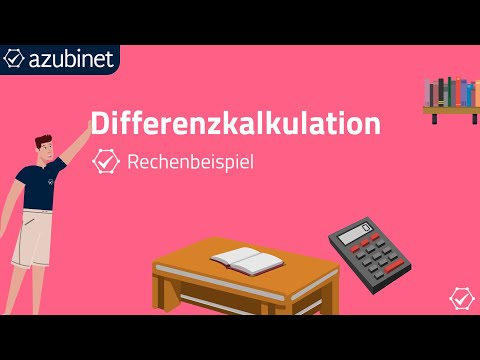 Differenzkalkulation einfach erklärt: Rechenbeispiel (IHK Abschlussprüfung E-Commerce u.a.)
