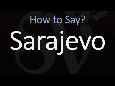 How to Pronounce Sarajevo? (CORRECTLY) Bosnia & Herzegovina