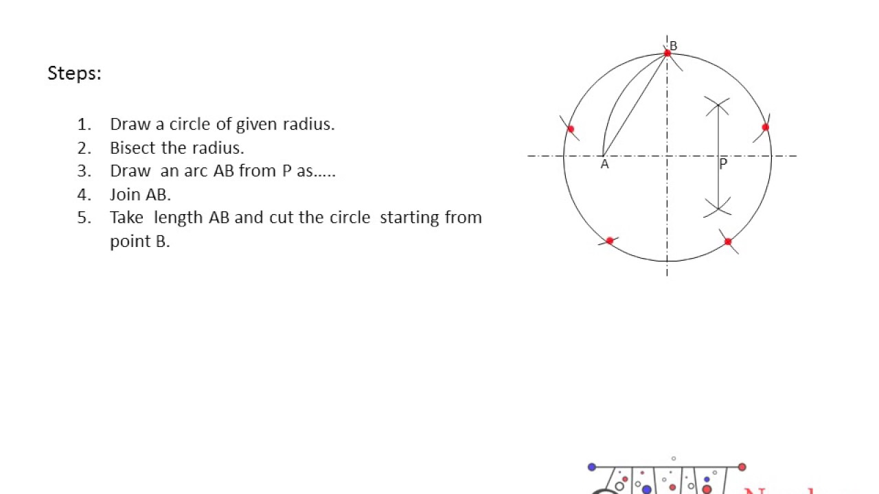Engineering Drawing Tutorials Plane Geometrical construction pentagon   YouTube