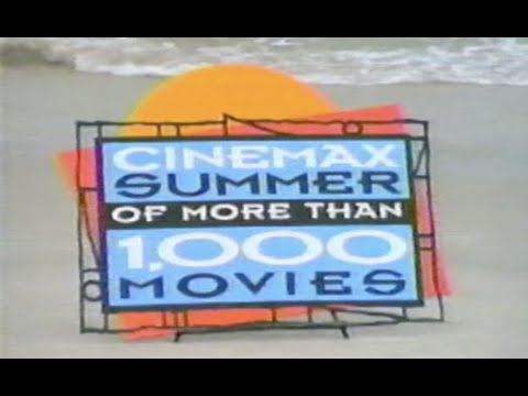 Cinemax Summer of More Than 1000 Movies Promo Commercial from the early 90s