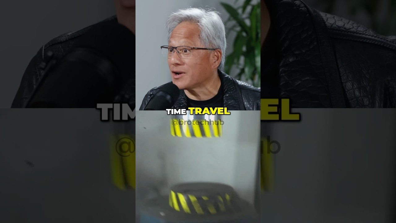 Unlocking Time Travel The Power of Parallel Processing in Gaming - Jensen Huang #timetravel #gpu
