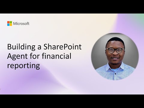 SharePoint Agent: Financial Reporting