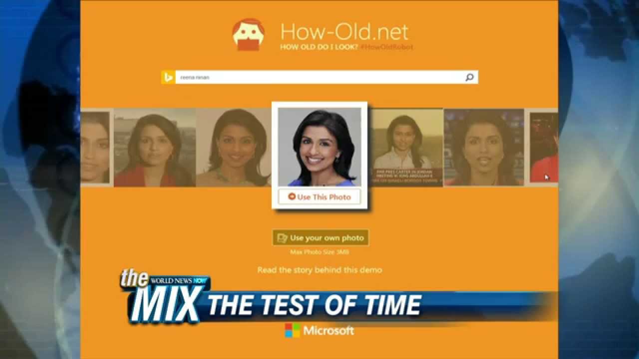 How Old Robot: Microsoft Guesses Your Age with New Website